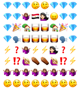 RHOBH11backedintoacorner – Emoji Foundation
